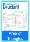 Angles in Triangles Worksheets with Scaffolding Autism Special ...