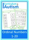 More or Less Comparing Groups of Numbers Clip Cards Autism Special ...