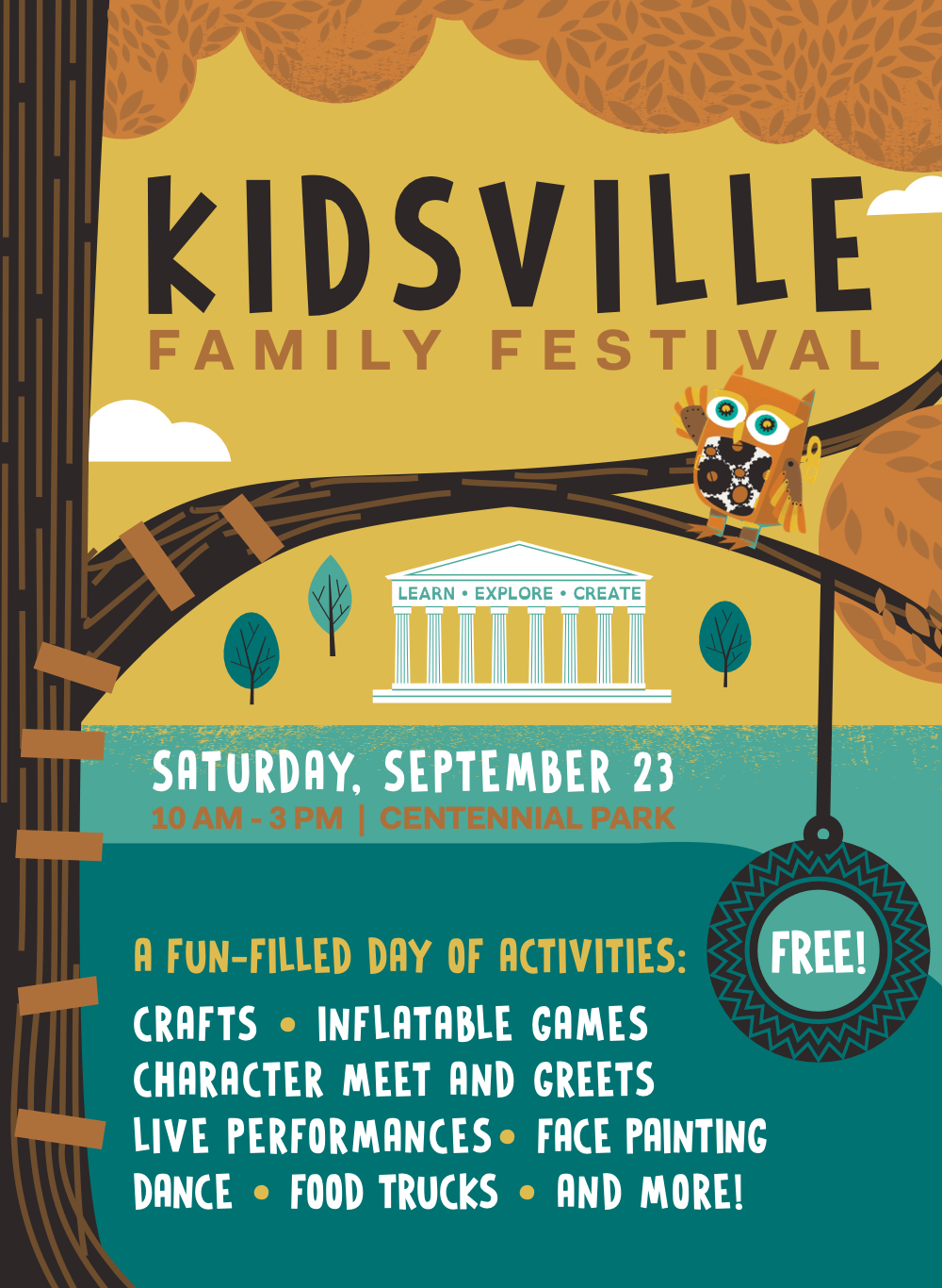 Kidsville Family Festival | Sept 23, 2023 — KIDSVILLE