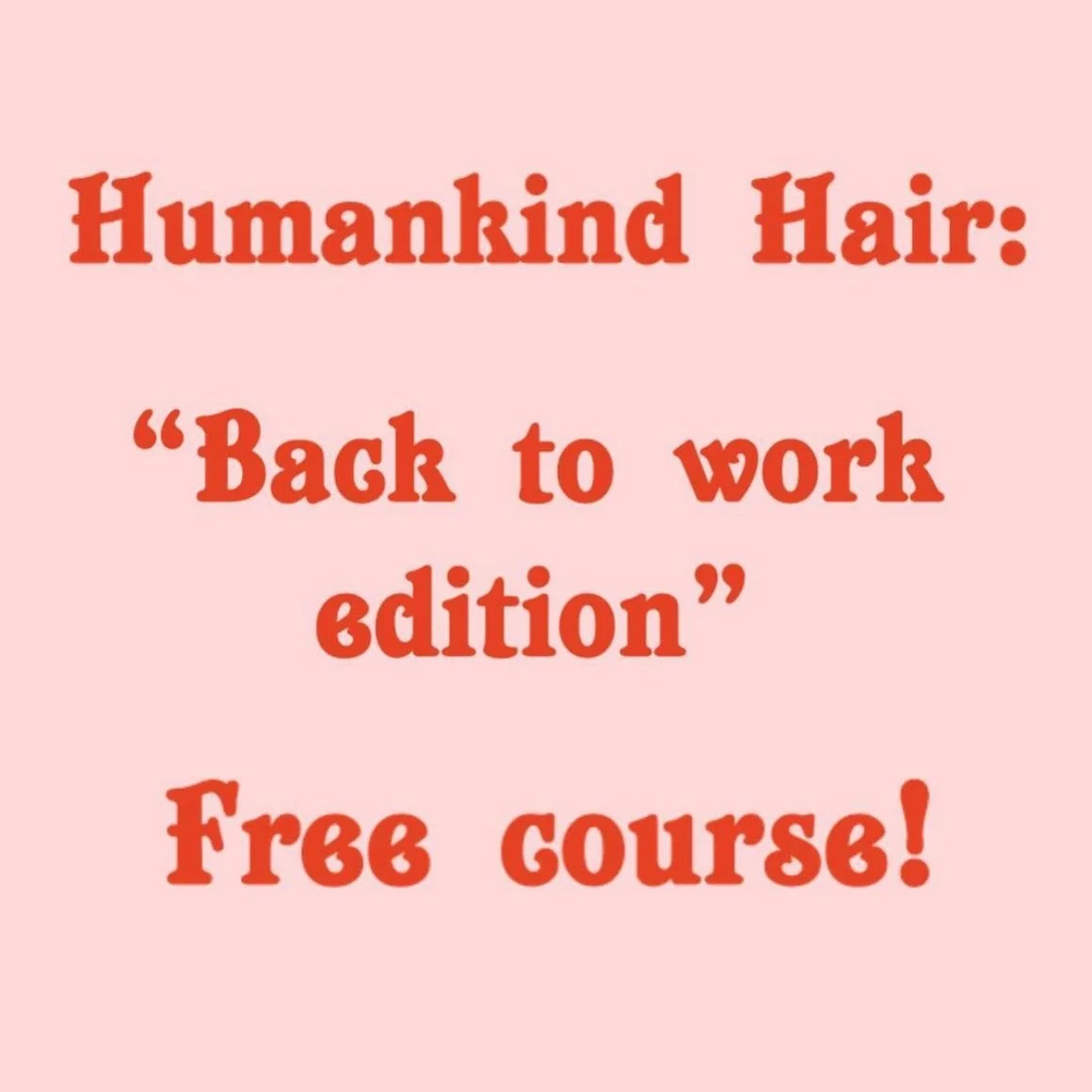 HumanKind Hair
