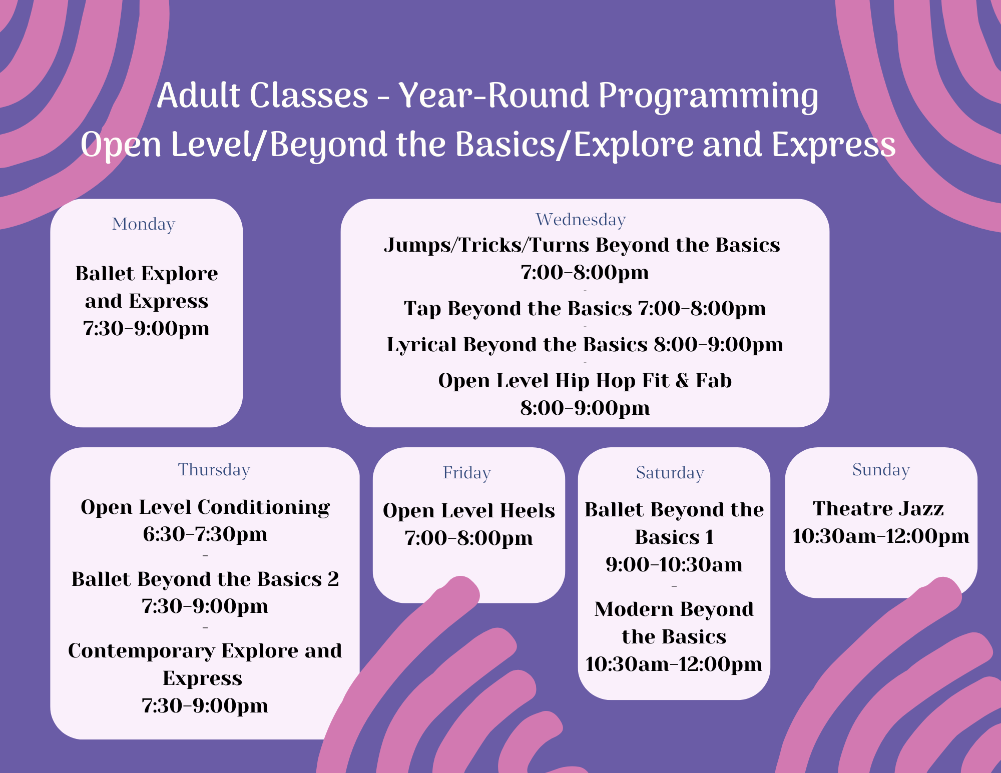 Adult Ongoing (14+) — Unity Dance & Movement