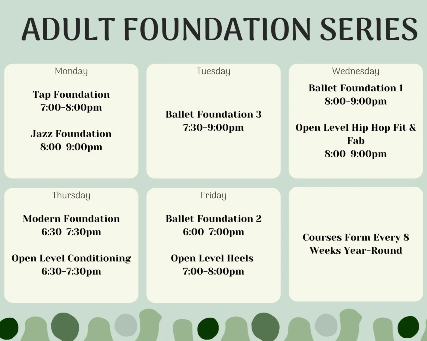 Adult Foundation (14+) — Unity Dance & Movement