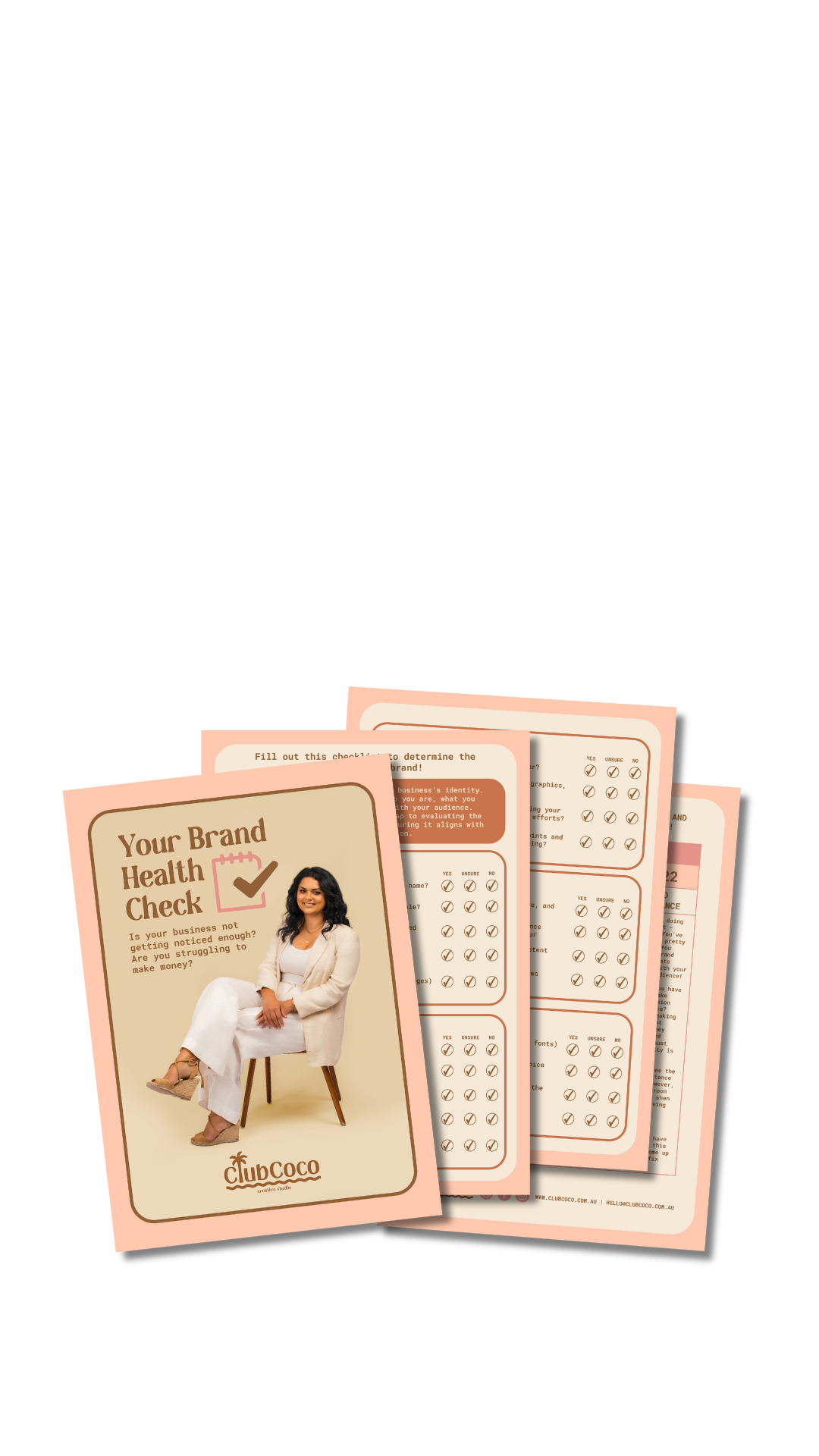 Free Brand Health check — Club Coco | Small Business Branding