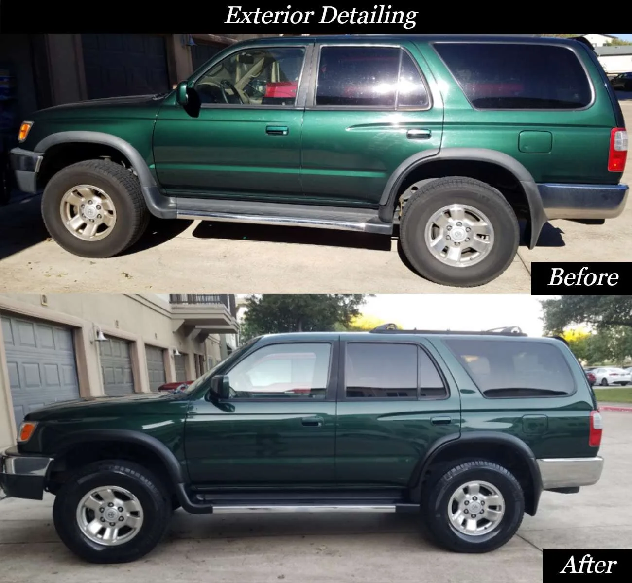 Vehicle Exterior Mobile Car Detailing Austin, TX — eClean Car Spa