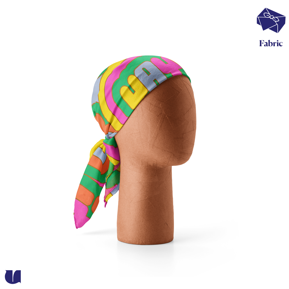 The Babushka Fabric Wrap — UNWRP