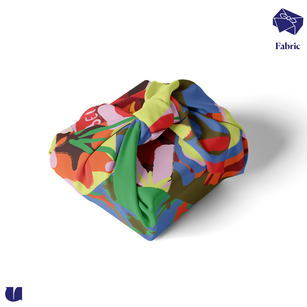 The Babushka Fabric Wrap — UNWRP