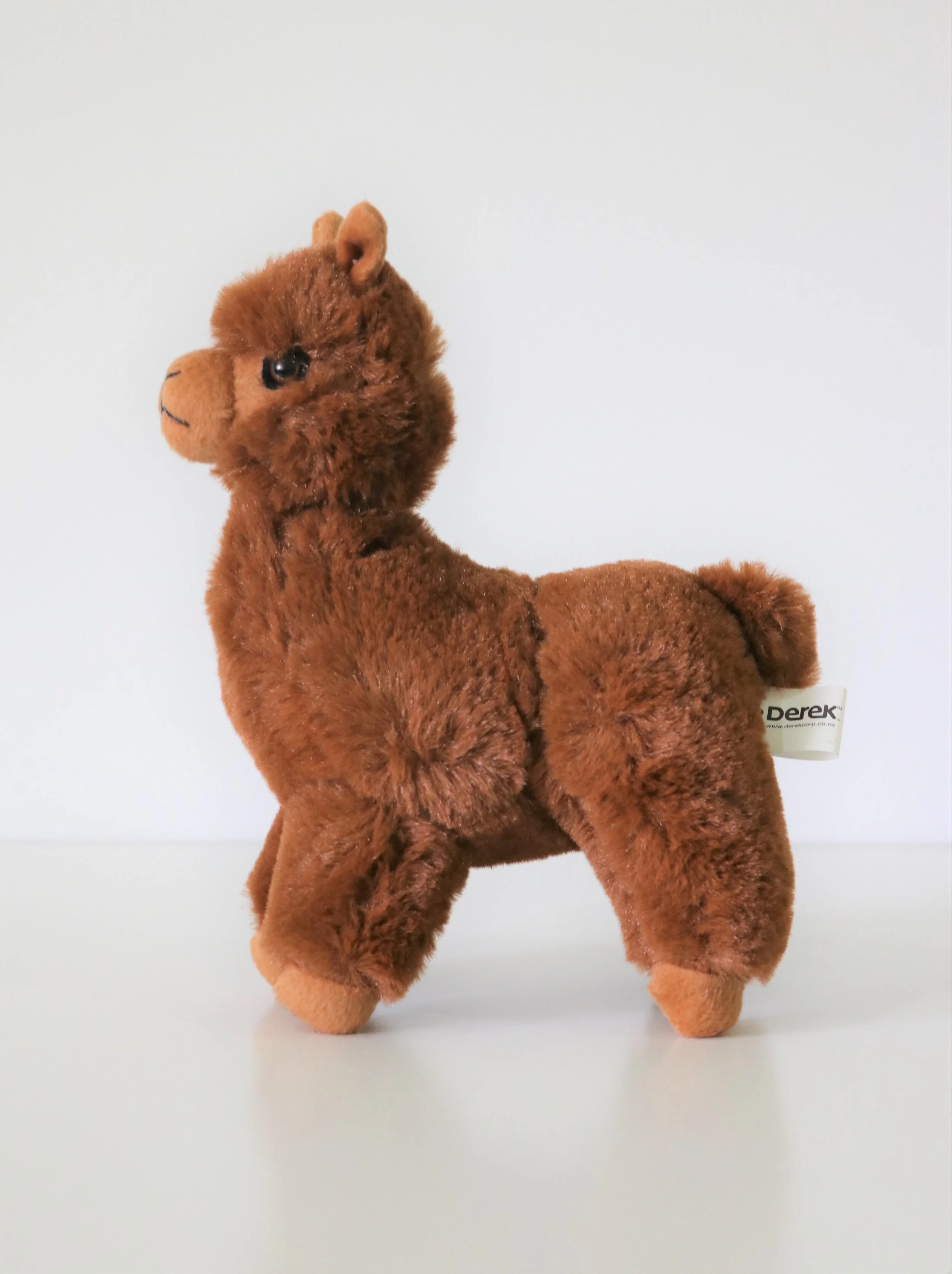 Alpaca Llama Fluffy Plush Toy - Chocolate Brown — Aussie Alpaca World