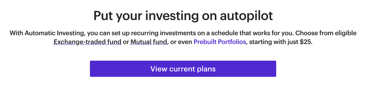 How To Set Up Automatic Investing With E*TRADE — Buck by Buck ...