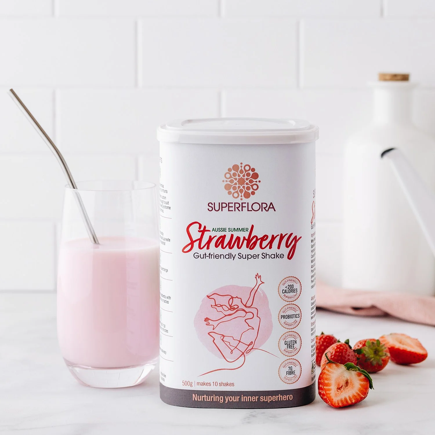 SUPERFLORA Shake Shop - Protein + Fibre + Probiotics — Noisy Guts