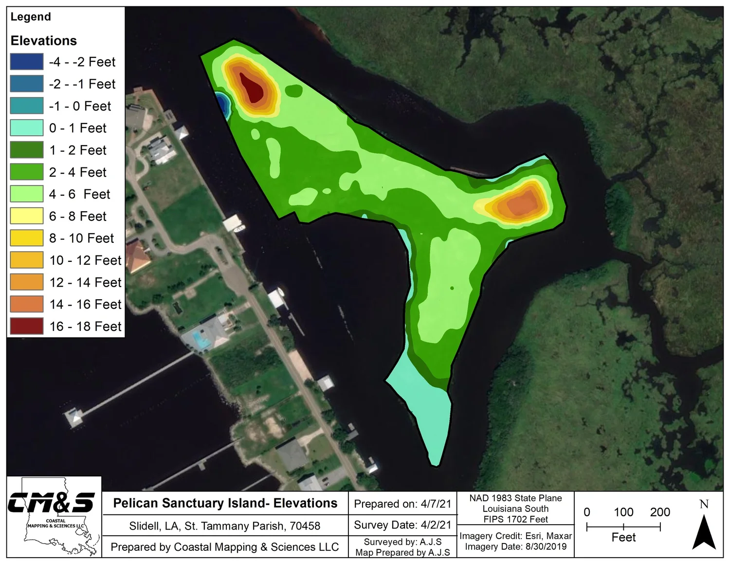 GIS & Mapping — Coastal Mapping & Sciences, LLC