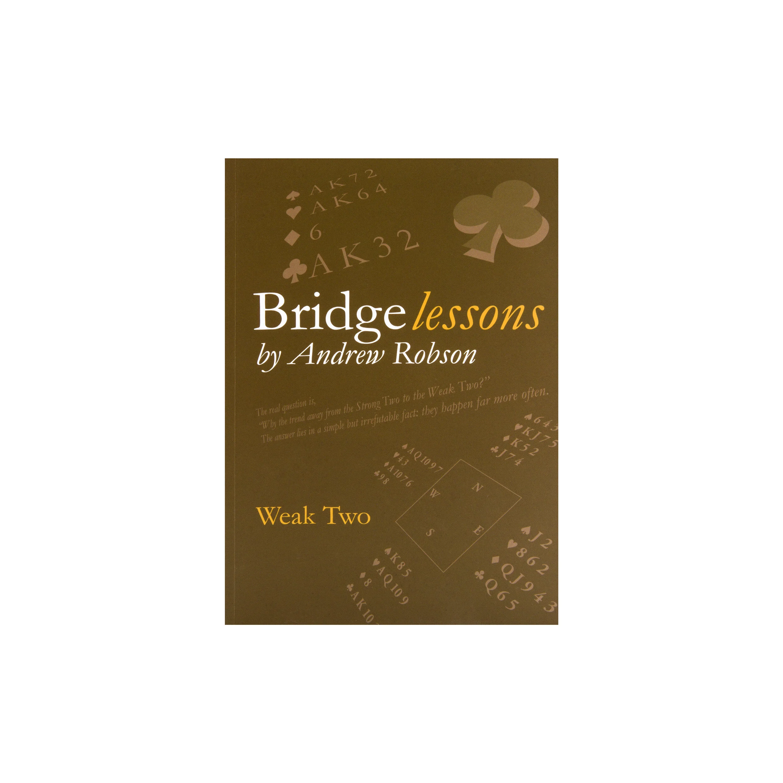 Bridge lesson booklets — Shop — Andrew Robson Bridge Store