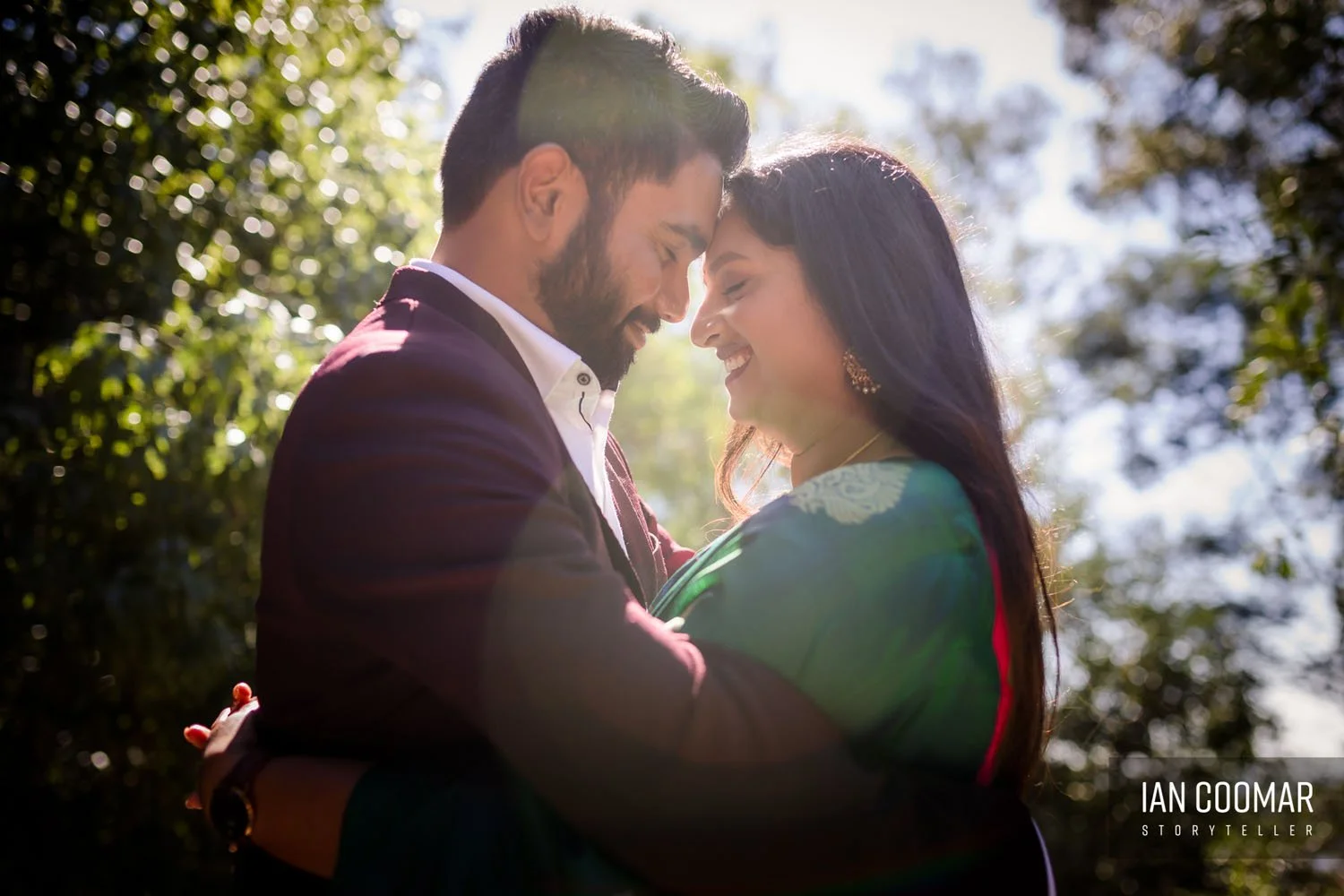 Maranoa Botanic Gardens Pre Wedding | Vithushini + Sinthujan — IAN COOMAR