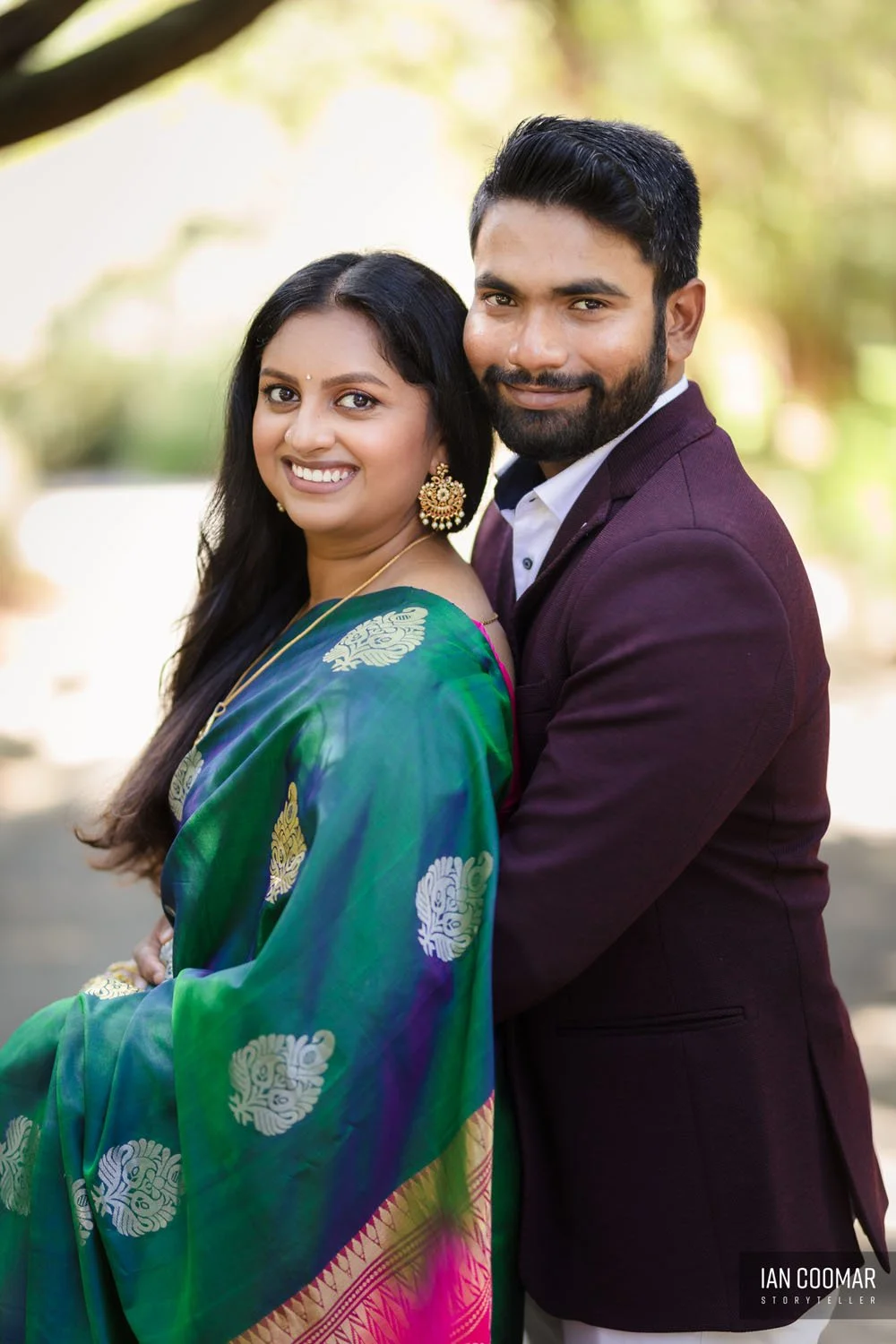 Maranoa Botanic Gardens Pre Wedding | Vithushini + Sinthujan — IAN COOMAR