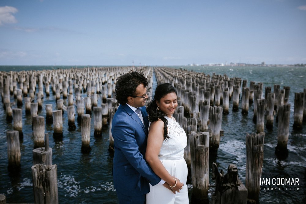 Princes Pier Pre Wedding | Nivanya + Lakshman — IAN COOMAR