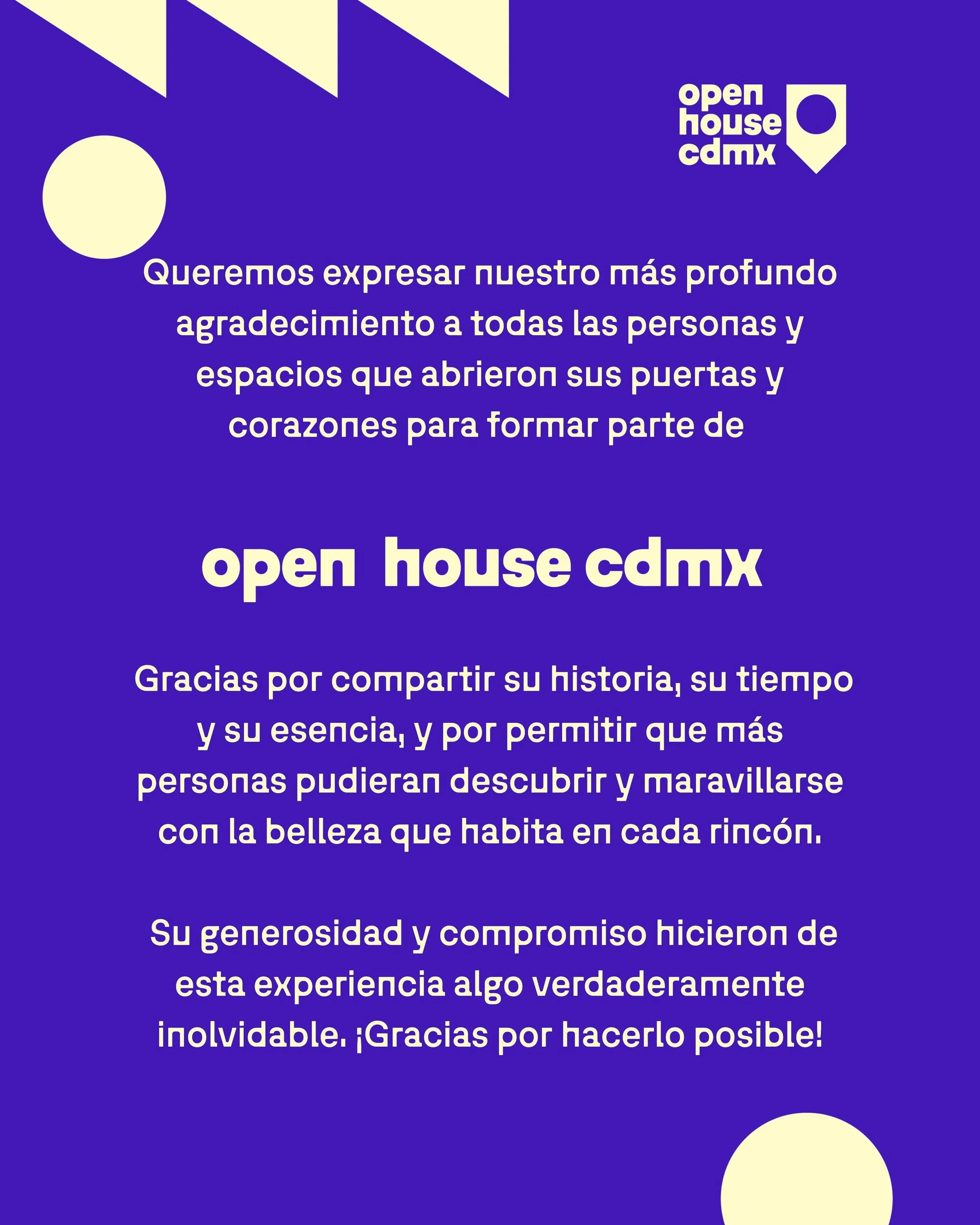 Open House CDMX