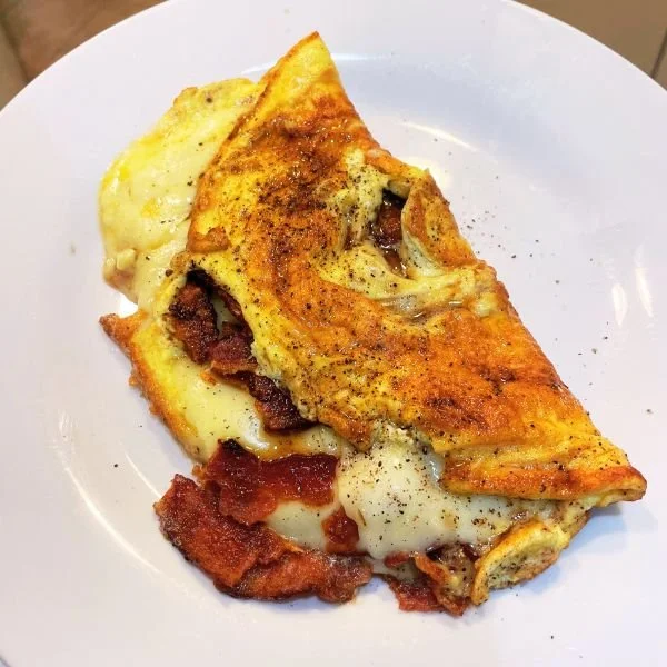 BROWN BUTTER OMELETTE — The Keto Road