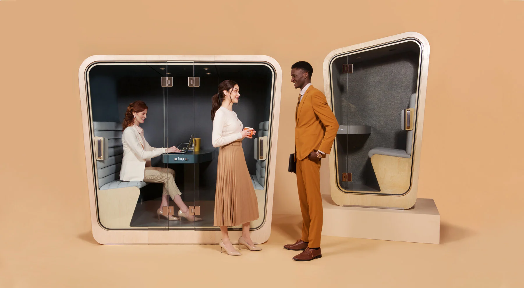 Loop Phone Booths — Onetwosix Design