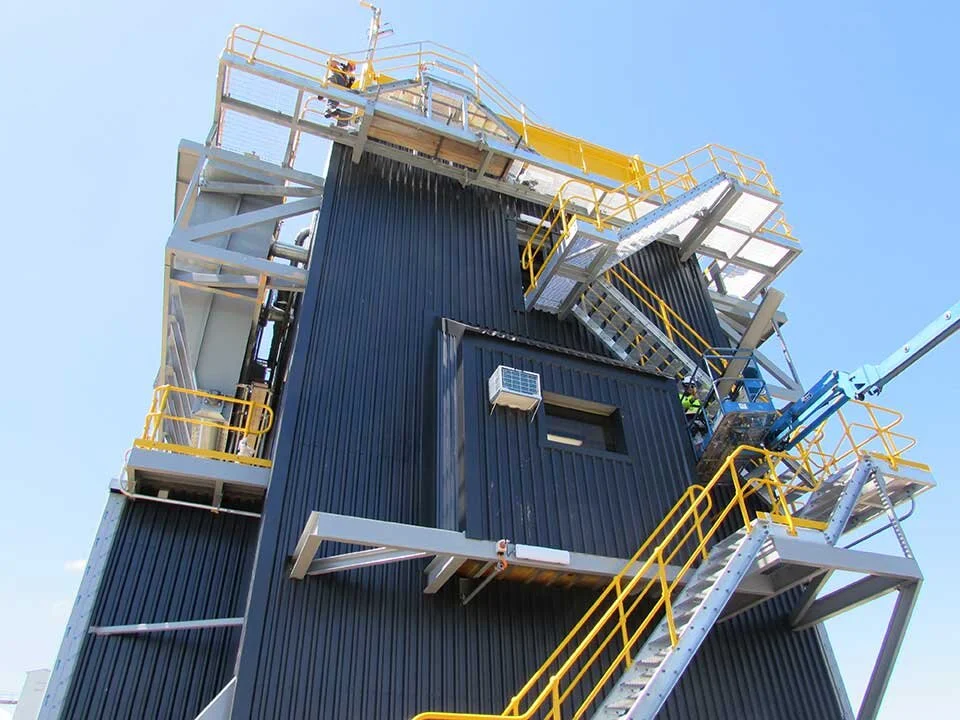 Large Bulk Cargo Hopper — Harkin Roofing