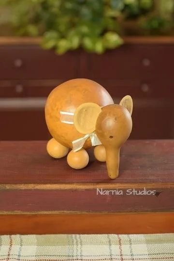 "Ellie the Elephant" ~ Meadowbrook Gourds — Narnia Studios — American ...