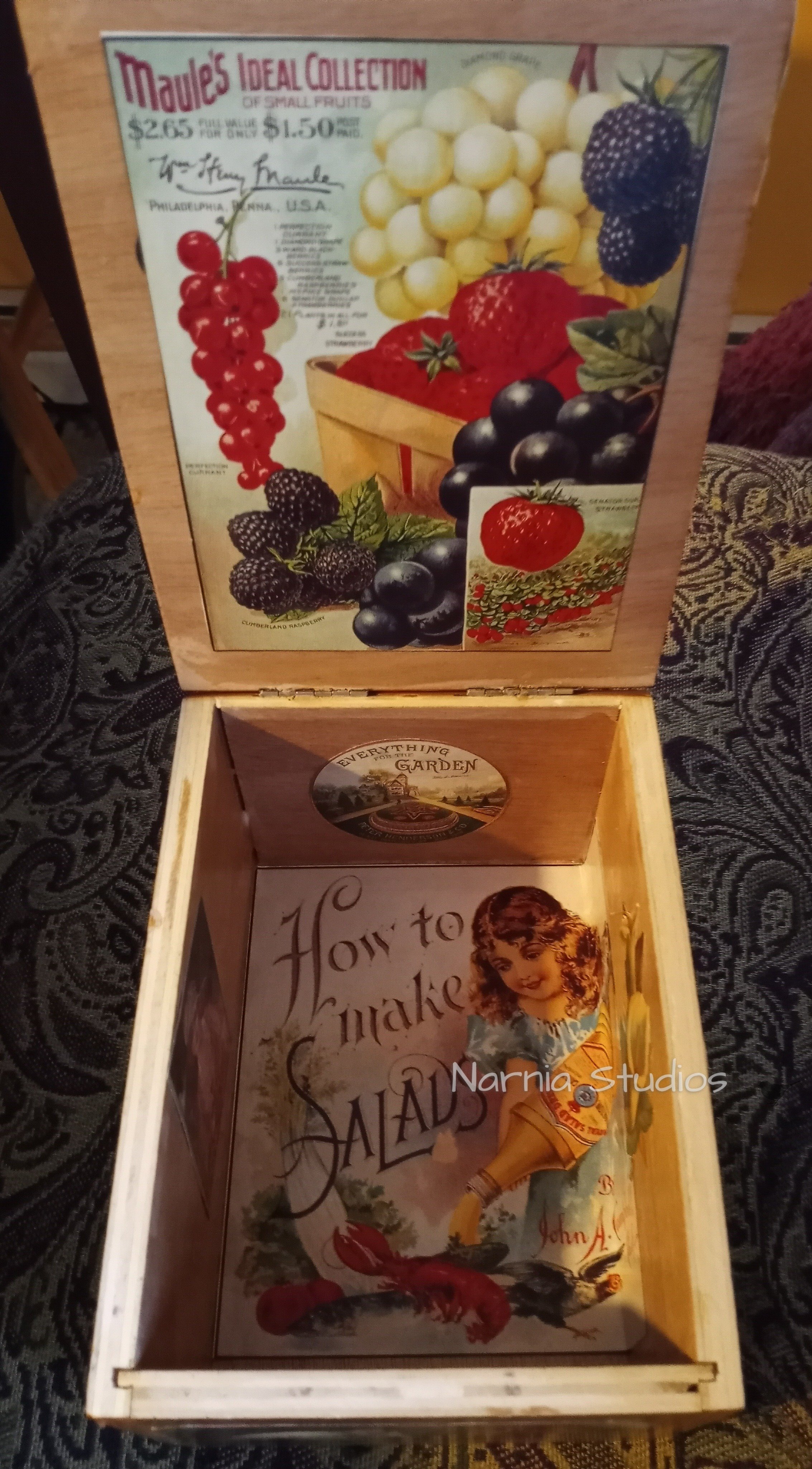 "Stained Glass" Treasure Box — Narnia Studios — American Made Treasures ...