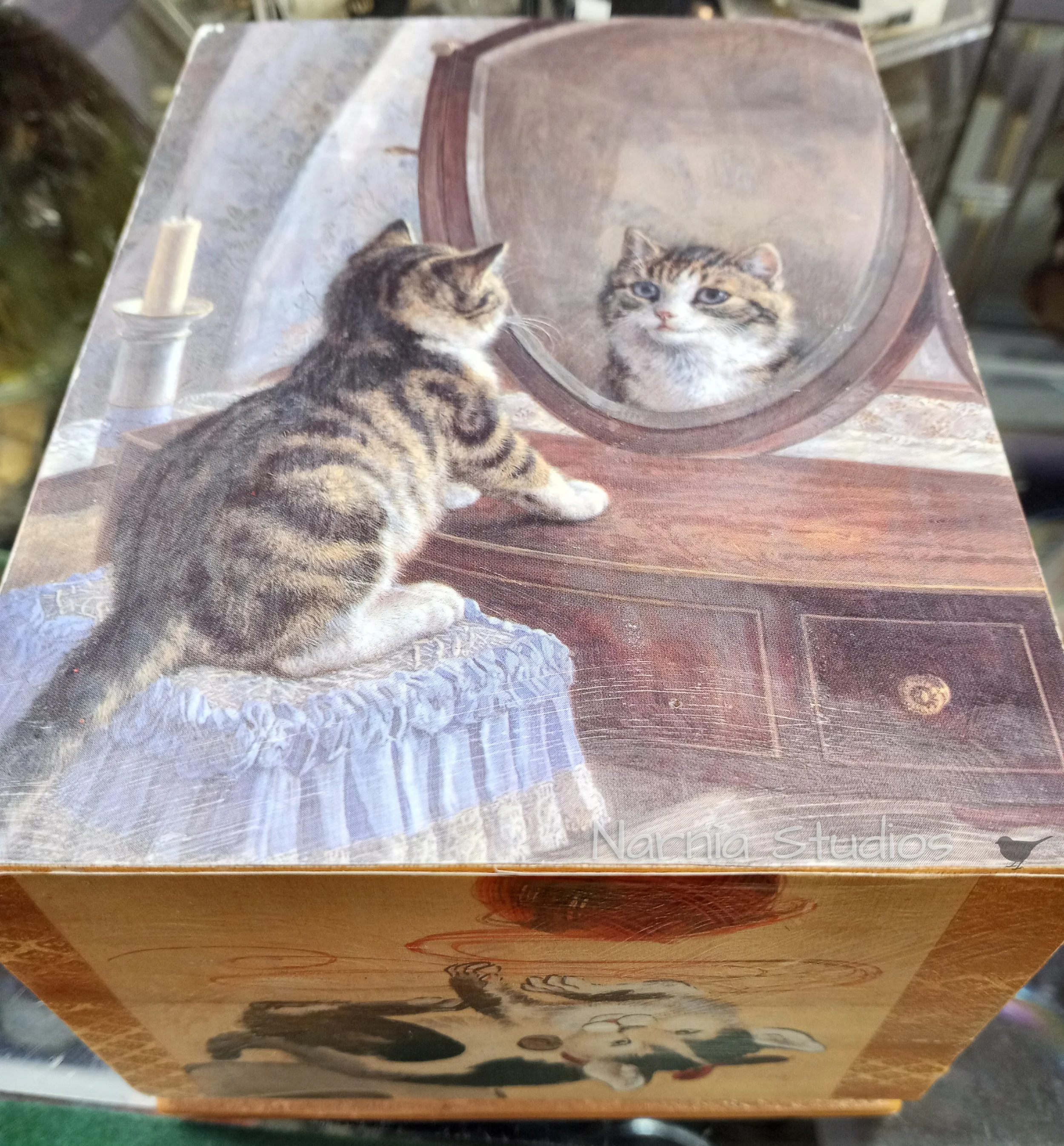 "Stained Glass" Treasure Box — Narnia Studios — American Made Treasures ...