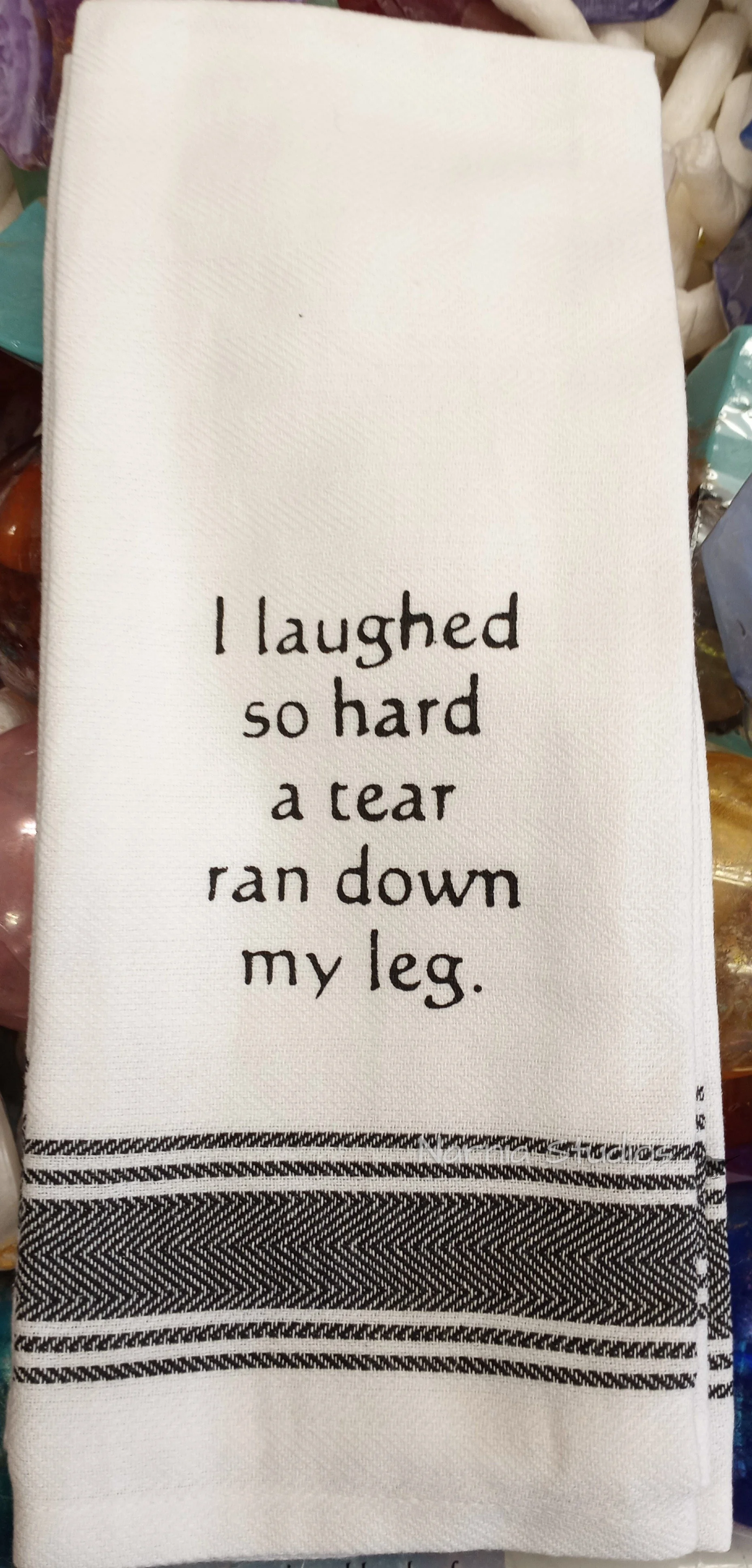 "A Tear Ran Down My Leg" Wild Hare Tea Towels — Narnia Studios ...