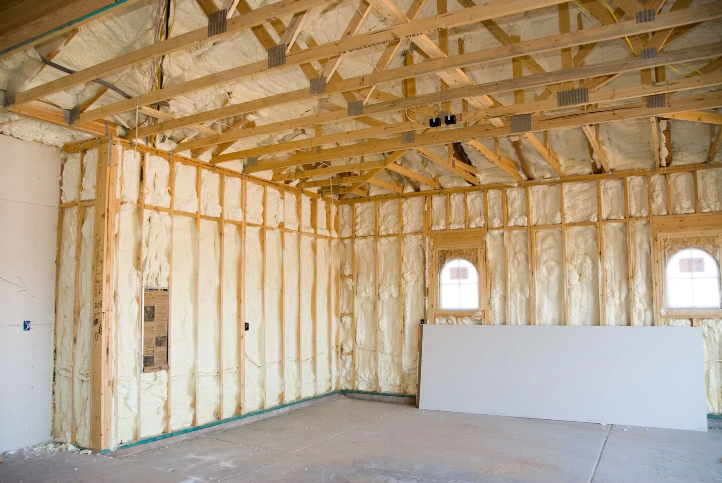 Spray Foam Insulation Contractor | Custom Homes, Townhomes, Subdivisions.