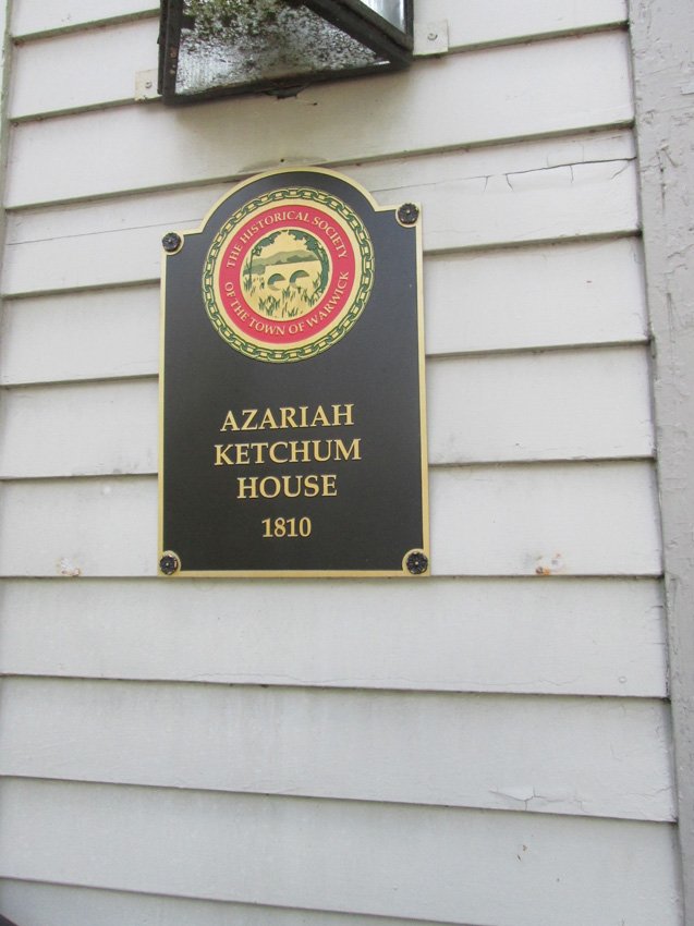 Ketchum House — The Historical Society of Warwick, New York