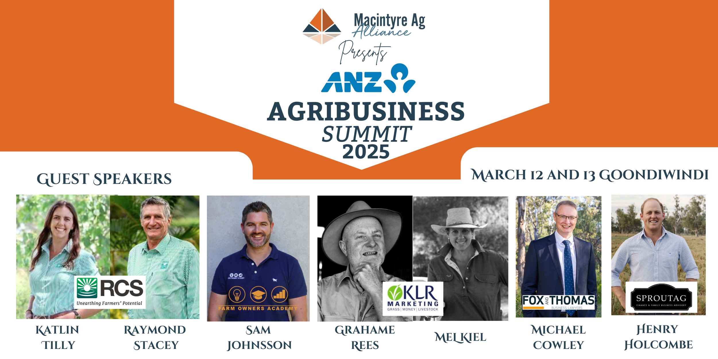 2025 ANZ Agribusiness Summit — Macintyre Ag Alliance