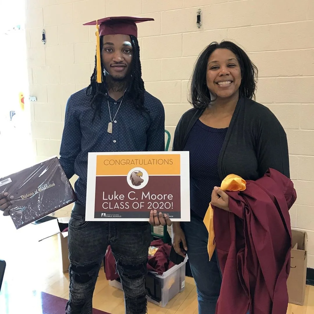 Luke C. Moore High School — CARE Brookland