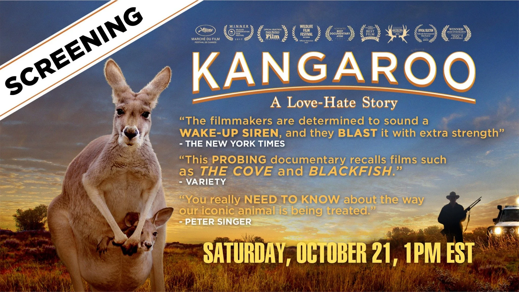 Kangaroo Love Peace