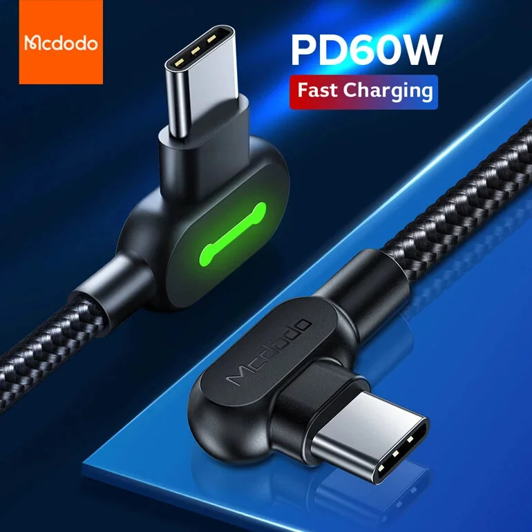 Right Angle USB-C Cable 90 Degree Essential Cable