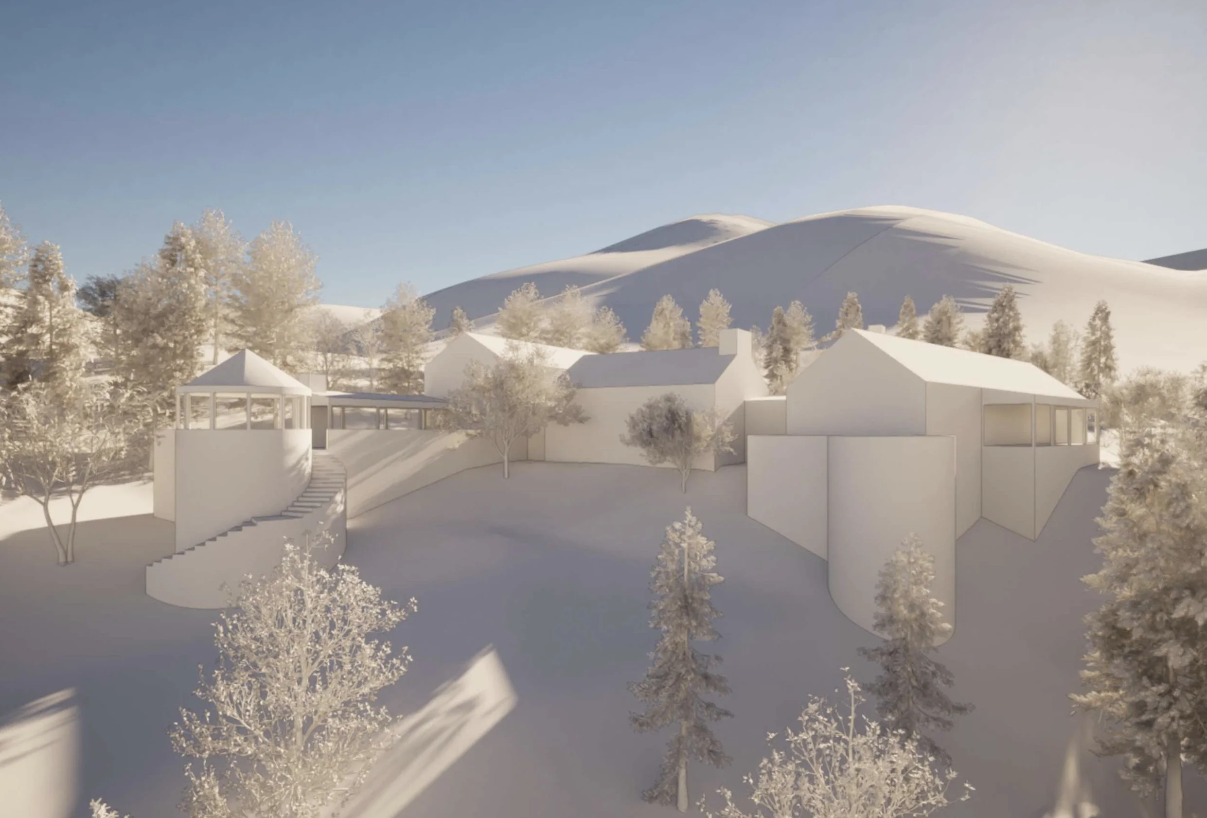 High Alpine Mountain House — Forest Studio