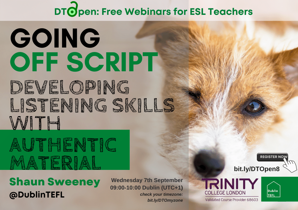 DT Open Webinars — Dublin TEFL