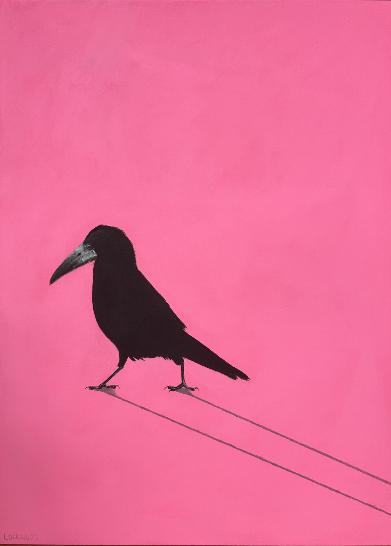 Original contemporary bird paintings — anna lockwood art