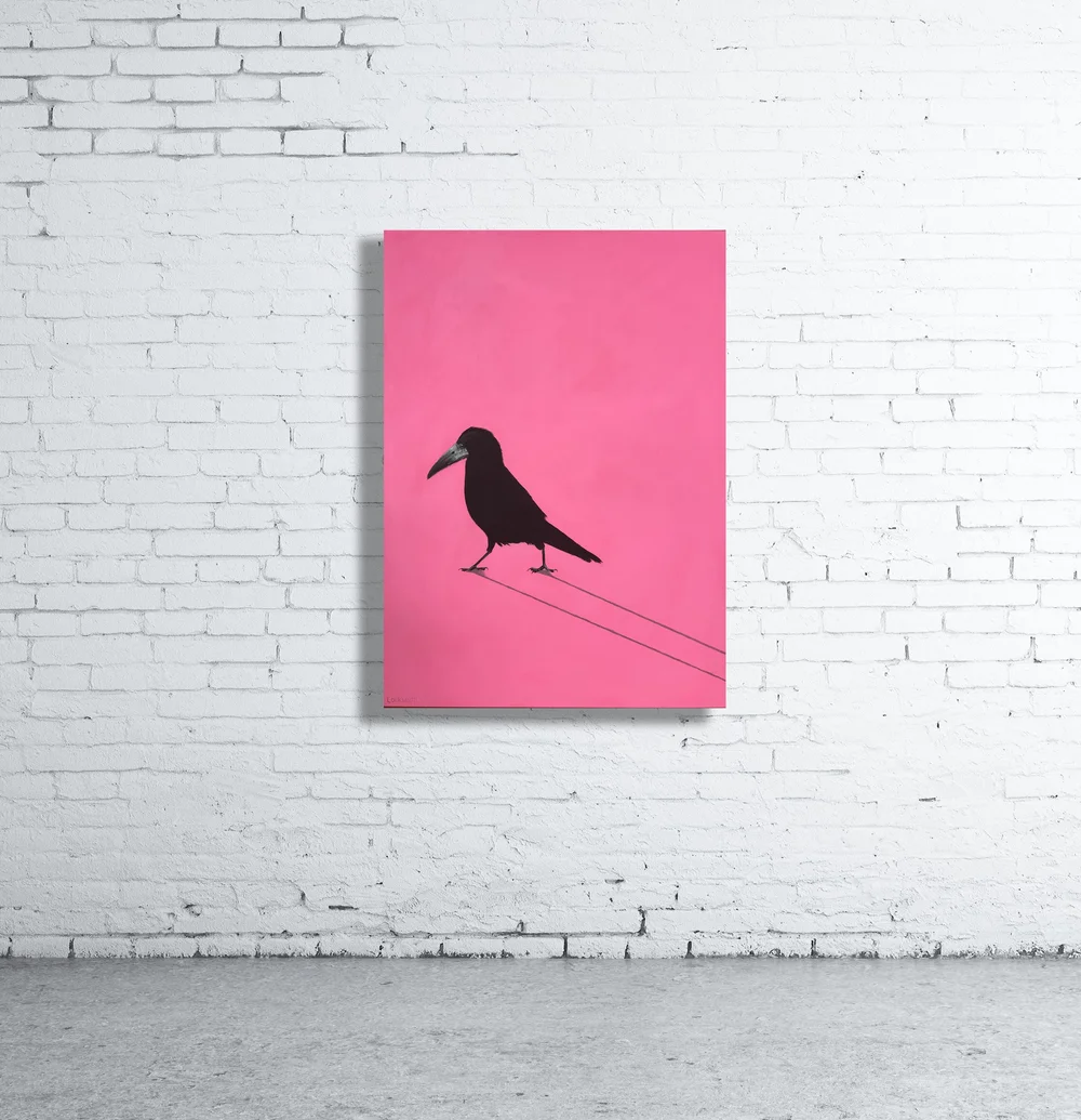 Original contemporary bird paintings — anna lockwood art