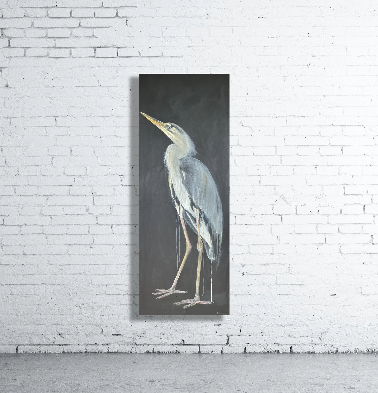 Original contemporary bird paintings — anna lockwood art