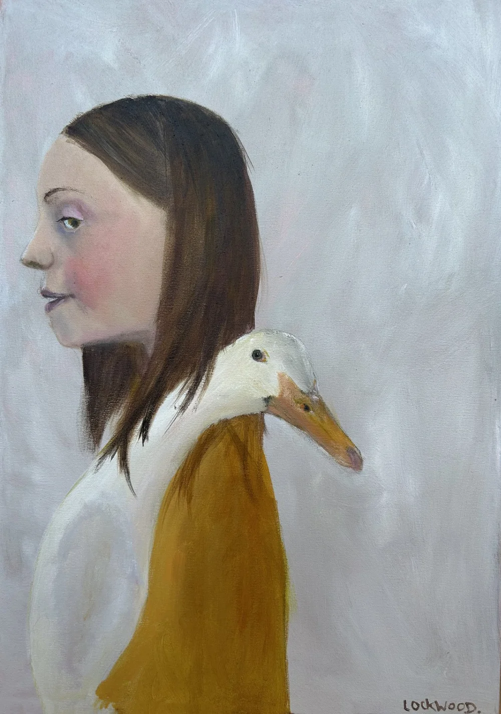 Original contemporary bird paintings — anna lockwood art