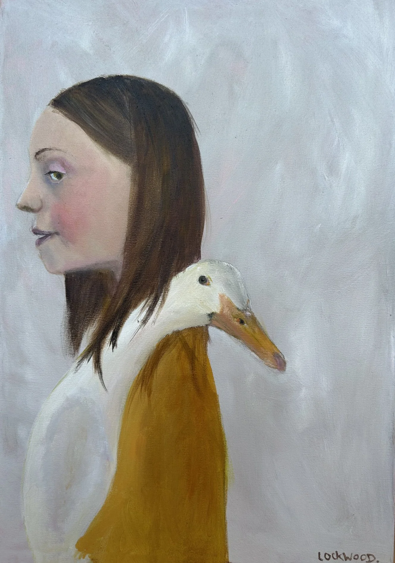 Original contemporary bird paintings — anna lockwood art