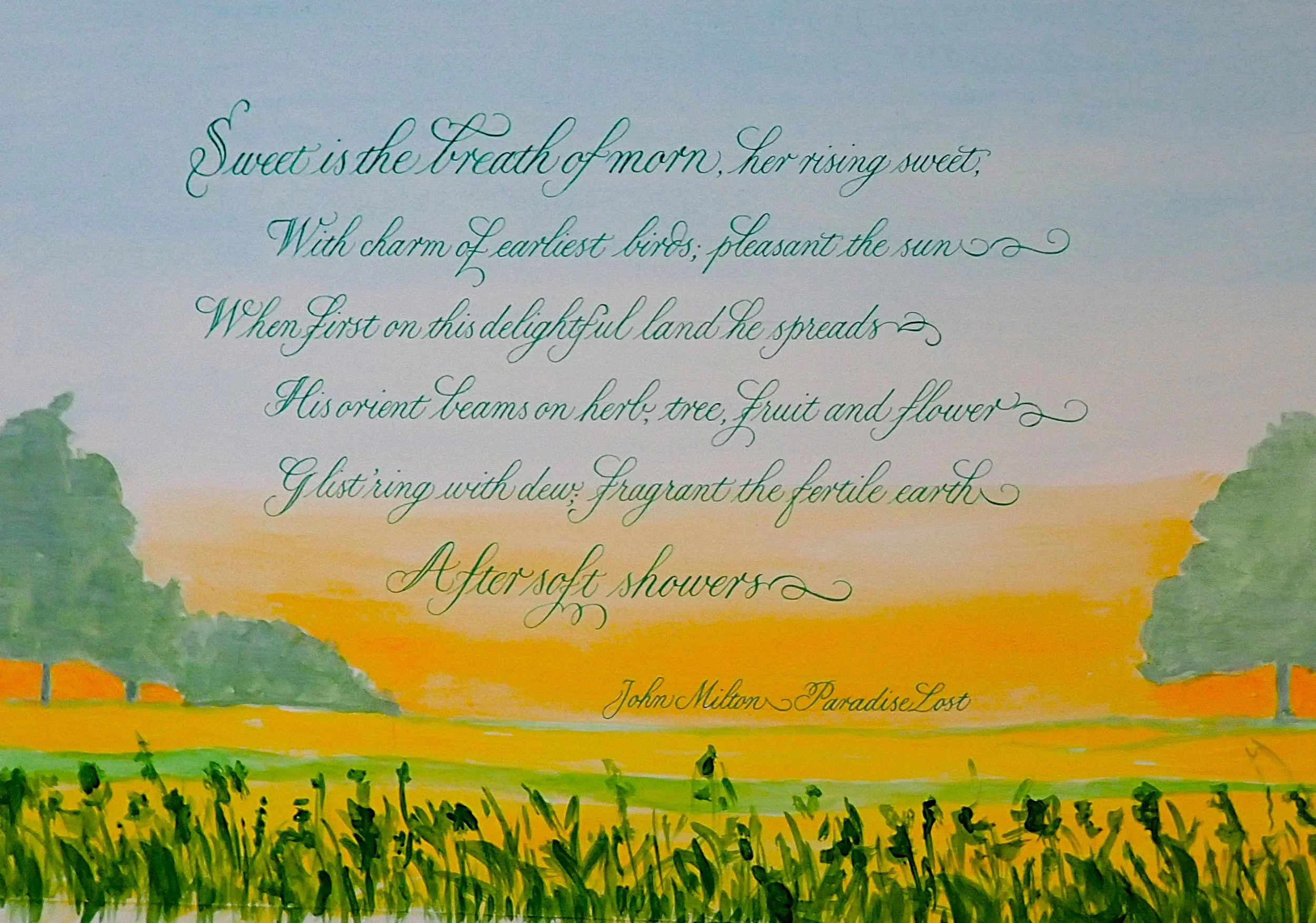 ELEANOR WINTERS - Sweet is the Breath of Morn — The Art of Letters