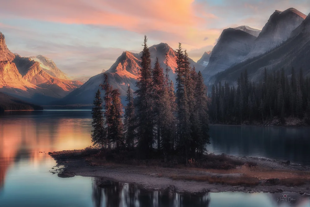 How to get to Spirit Island, Jasper National Park, AB — Waves of Ontario