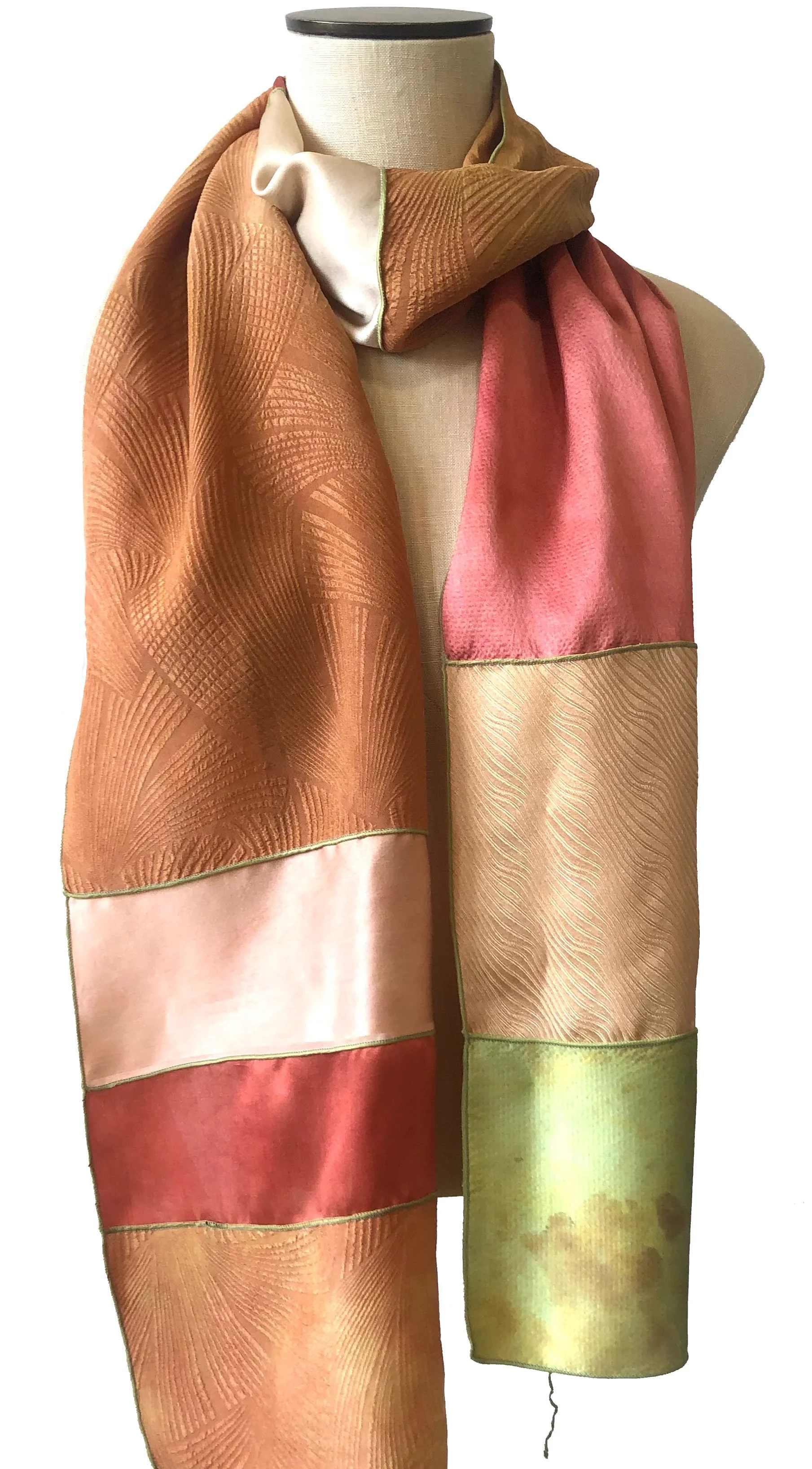Spring Forward Silk Scarf by Judith Bird — Imagine Artwear