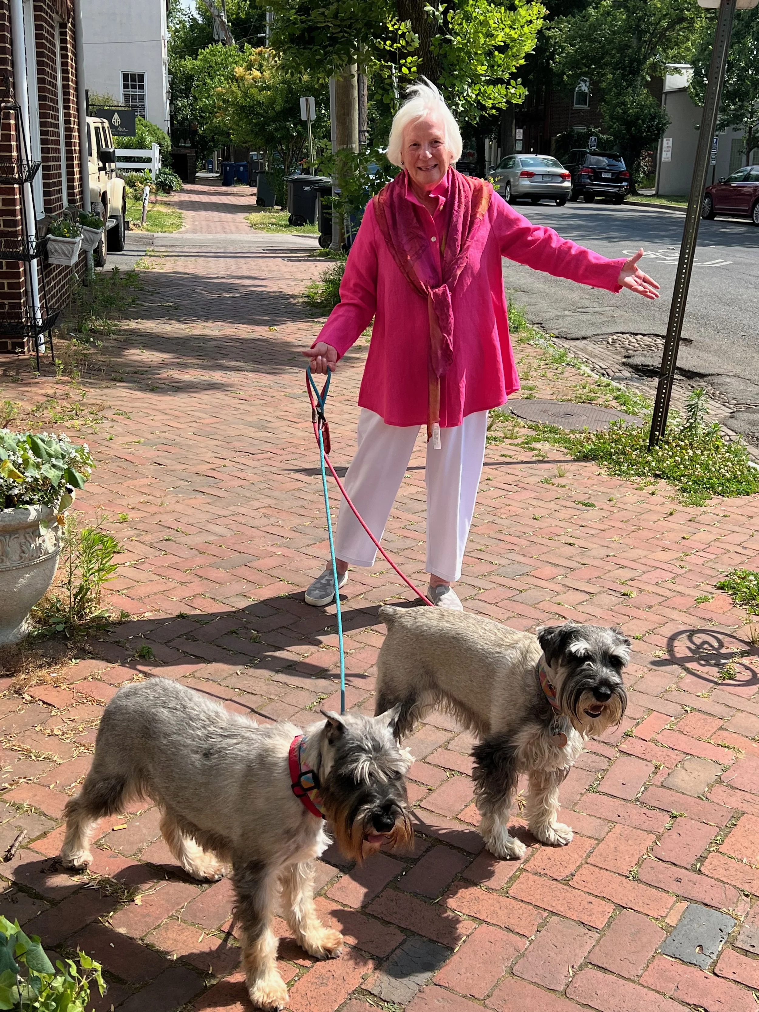 Polka-Dotted Mandarin Collar Jacket by Christopher Calvin — Imagine Artwear