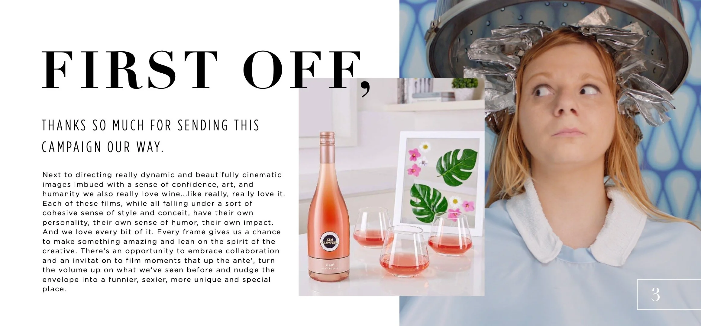 LINDSAY SUNADA DESIGNS DIRECTOR TREATMENTS — THE BETTERMENT SOCIETY