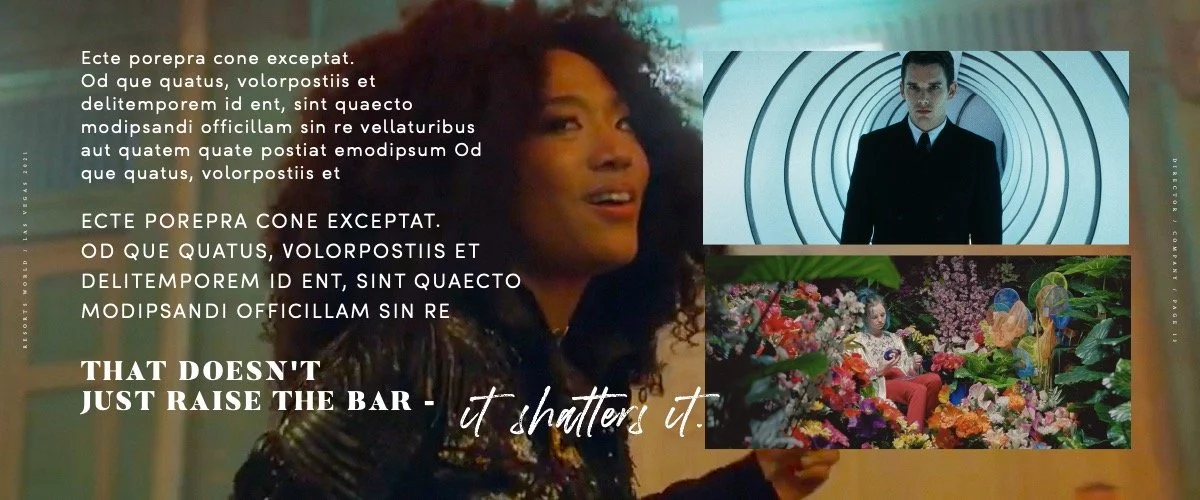 LINDSAY SUNADA DESIGNS DIRECTOR TREATMENTS — THE BETTERMENT SOCIETY