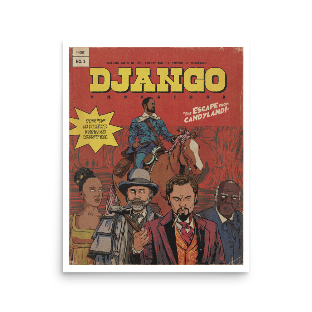 Django Unchained Comic