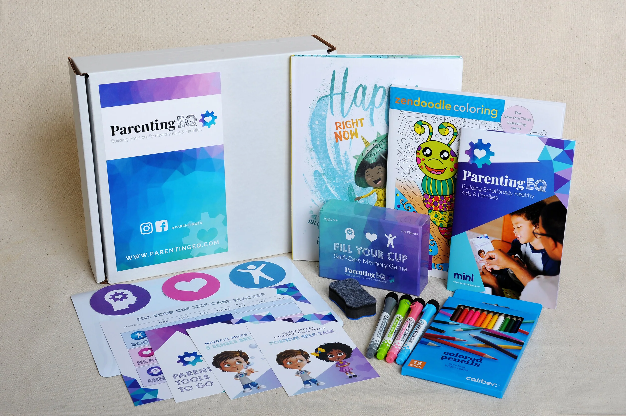 Mini Let's Chill Box: Self-Care and Stress Management — ParentingEQ