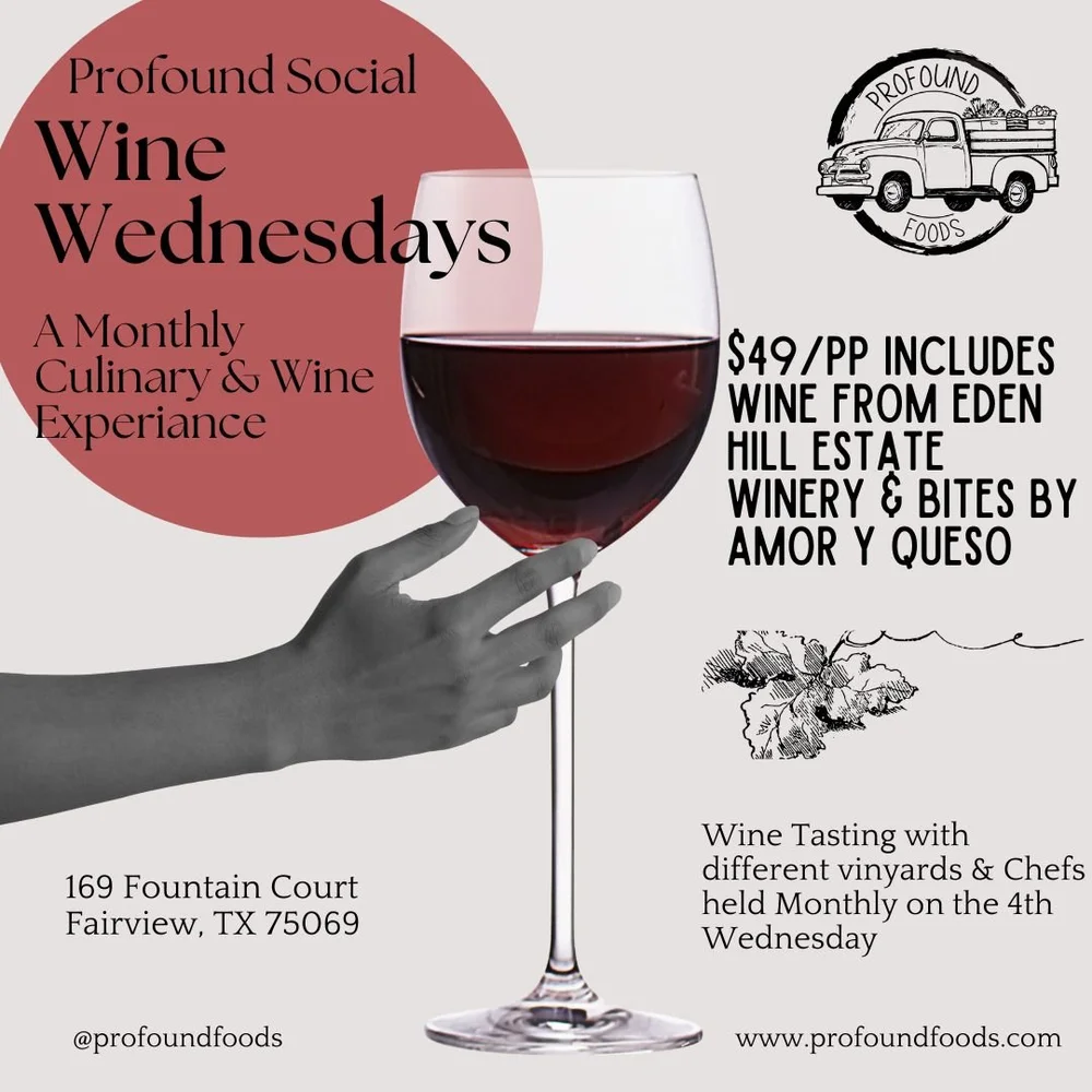 Upcoming Events — PROFOUND FOODS