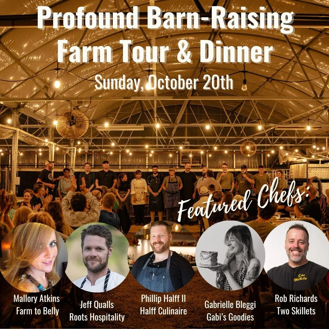 Upcoming Events — PROFOUND FOODS
