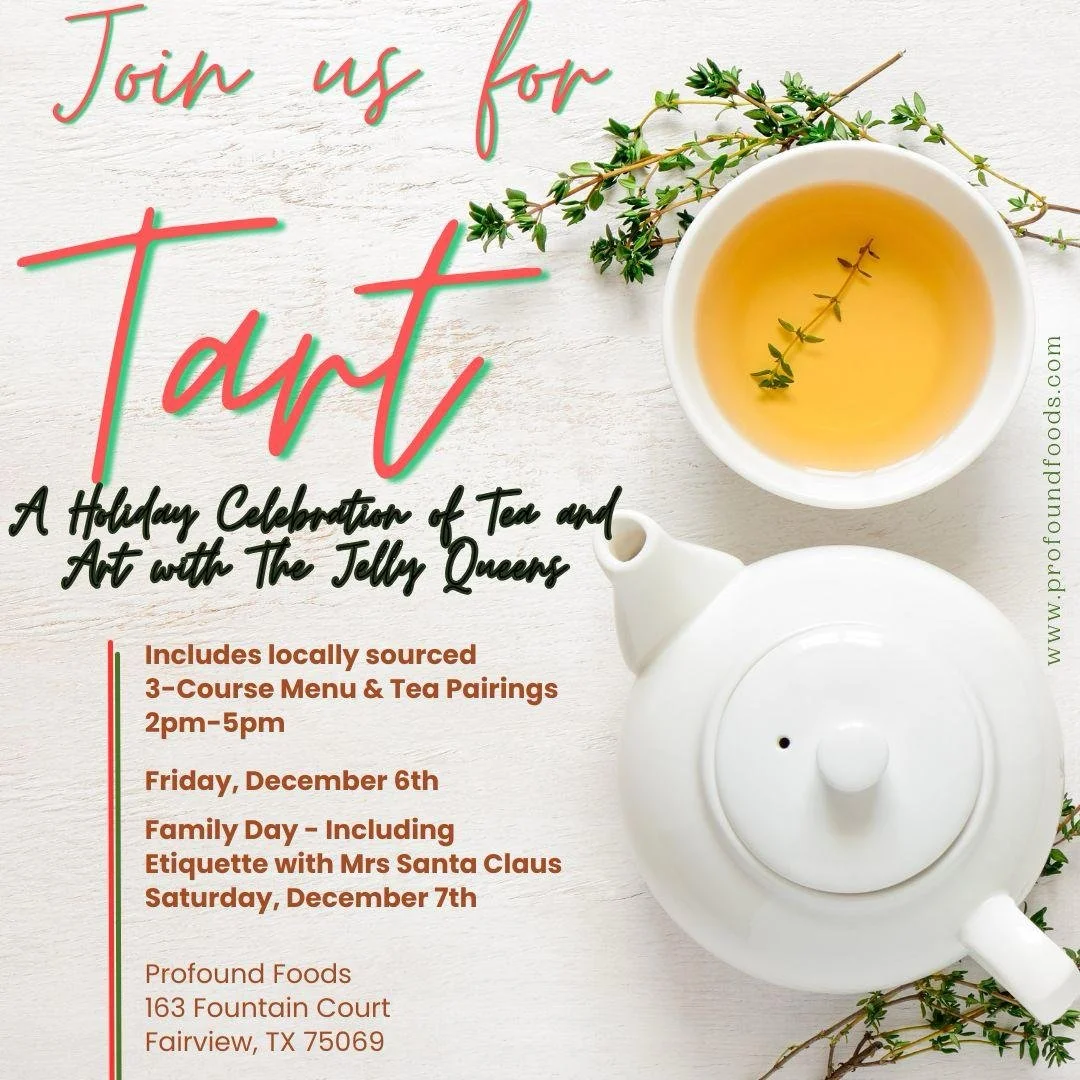 Upcoming Events — PROFOUND FOODS
